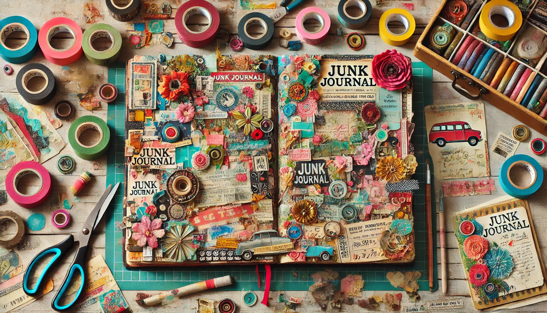 Mastering the Art of the Junk Journal: Tips and Techniques for All